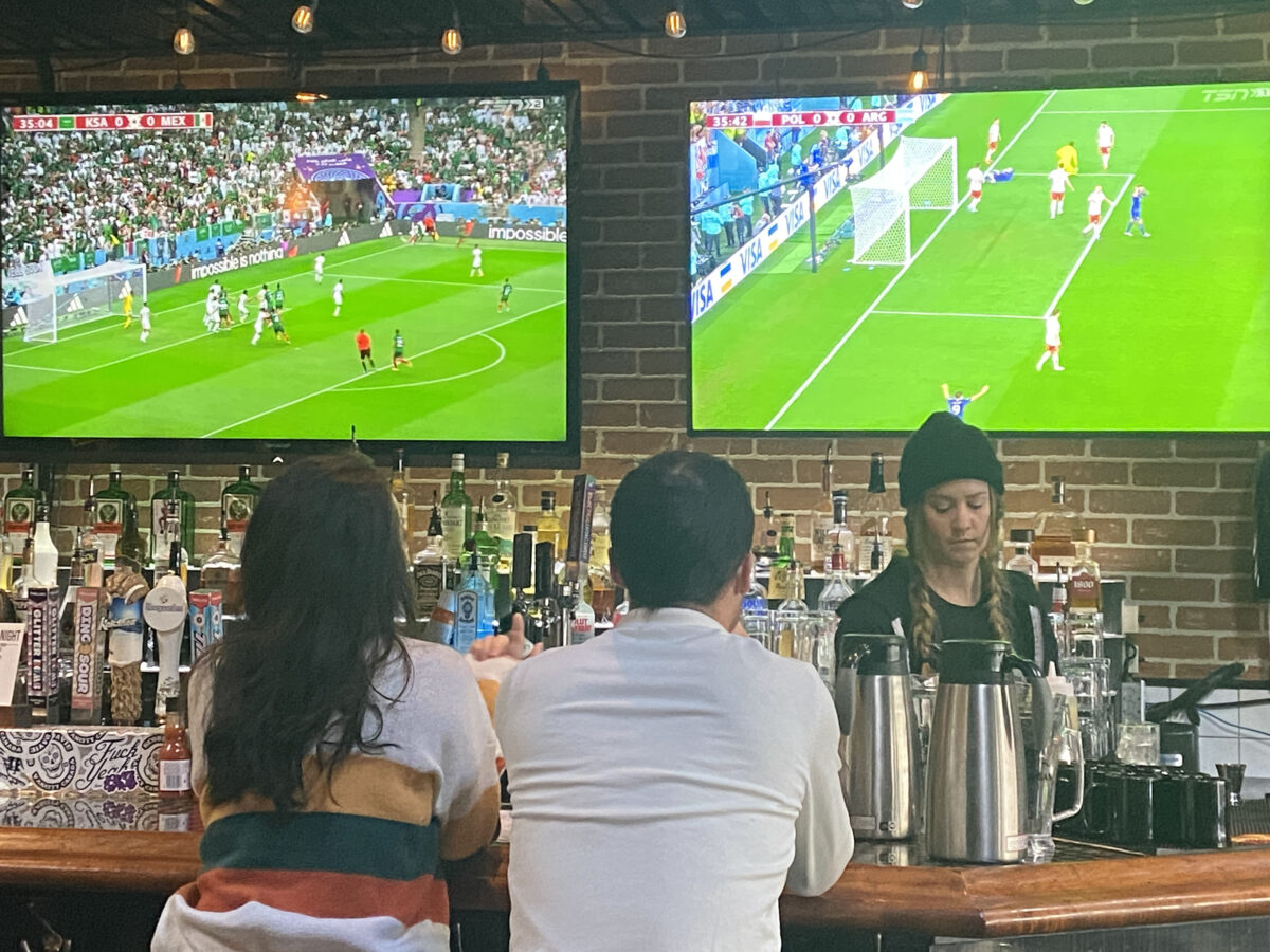 Photos: FIFA World Cup experience at local pub – The Langara Voice